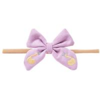 China Baby Girl Swan Headband Bow Hair Band 11x6cm Nylon Soft Kids Hair Accessories Gift for sale