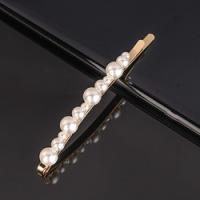 China Handmade Pearl Hair Clips Geometric Flower Barrettes for Women Fashion Headwear 50pcs Bulk for sale