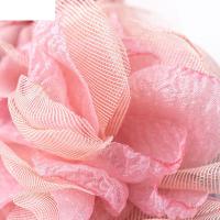 China Toddler Nylon Knot Headband with Simulated Stitching Flowers 6 Inch Baby Girl Hair Accessory for sale