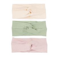 China Cotton Baby Headband Cross Knotted Elastic Hair Accessories 20x9.5cm for Girls for sale