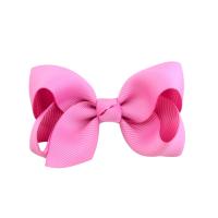 China 40pcs 3 Inch Grosgrain Ribbon Hair Bows with Alligator Clips for Baby Girls Kids for sale