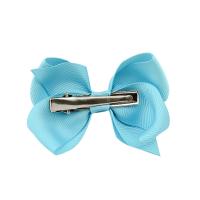 China 40pcs 3 Inch Grosgrain Ribbon Hair Bows with Alligator Clips for Baby Girls Kids for sale