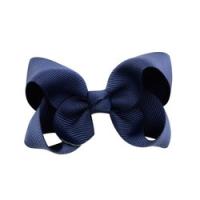 China 40pcs 3 Inch Grosgrain Ribbon Hair Bows with Alligator Clips for Baby Girls Kids for sale