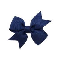 China Solid Color Grosgrain Ribbon Hair Clips Bows Handmade 5.5 cm Alligator Clips for Girls Kids for sale