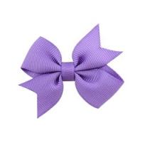 China Solid Color Grosgrain Ribbon Hair Clips Bows Handmade 5.5 cm Alligator Clips for Girls Kids for sale