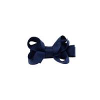 China Wholesale 5cm Handmade Grosgrain Hair Bows for Baby Girls Alligator Clips 100pcs MOQ for sale