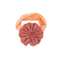 China Elastic Nylon Baby Headband for Girls Flower Cross Knot Design 15.5x8cm for sale