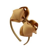China 4.5 Inch Double Ribbon Hair Bows for Kids Baby Girls DIY Hair Clips 20 Colors for sale