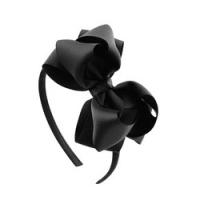China 4.5 Inch Double Ribbon Hair Bows for Kids Baby Girls DIY Hair Clips 20 Colors for sale