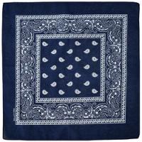 China 100 Cotton Classic Paisley Bandana Square Fabric Printed Multi Purpose Headwear 54cm for sale