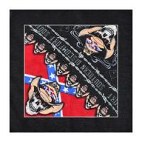 China 100% Cotton Square Bandana 54x54cm Multifunctional Skull Scarf for Casual Outdoor Use for sale