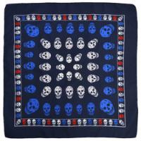 China Polyester Skull Cap Bandana 53x53cm Outdoor Cycling Sports Headscarf Square Custom Logo for sale