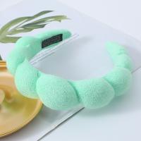 China Thickened Sponge Terry Cloth Spa Headband for Women Makeup Yoga Washing Face 2 Pack for sale