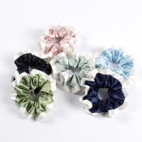 China 100% Pure Mulberry Silk Hair Scrunchies for Women 6 Pack Soft Elastic No Crease for sale