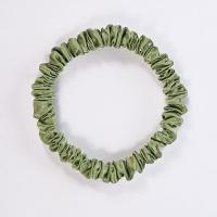 China 100% Mulberry Silk Hair Scrunchies for Women Girls Skinny Small Ponytail No Damage Breakage for sale