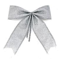China Christmas Gift Wrapping Ribbon Bows 10mm x 50m Decorative Knots for Party Ornaments for sale