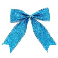 China Christmas Gift Wrapping Ribbon Bows 10mm x 50m Decorative Knots for Party Ornaments for sale