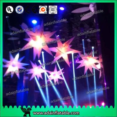 China Illuminating Stage Decoration Inflatable Star/Club Stage Hanging Inflatable Star for sale