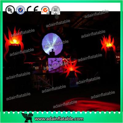 China Color Changing Inflatable Lighting Decoration , Beautiful Dia 1m Inflatable Star Lights for sale