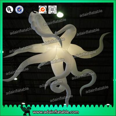 China Iilluminating LED Inflatable Bend Star For Wedding Decoration for sale