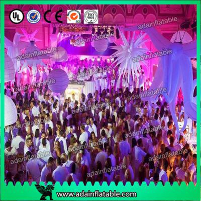 China Fire Retardant Inflatable Stars / Inflatable LED Star Party Decoration for sale
