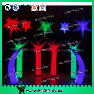 China Popular Wedding Decoration Inflatable Star With LED Lighting/Inflatable Tusk Decoration for sale
