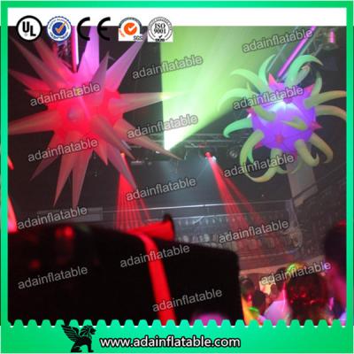China Clug Holiady/Festival Event Hanging Decoration Inflatable Lighting Star With LED for sale