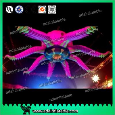 China Led Changing Light Inflatable Model Inflatable Flower For Wedding Decoration for sale