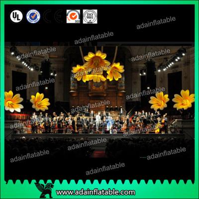 China Fashion Lotus Flower Inflatable Lighting For Floating Artificial Decorative for sale