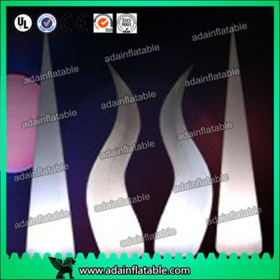 China Fetival Events Street Decoration LED Lighting Inflatable Cone for sale