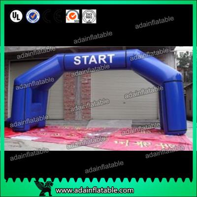 China 8m*4m Oxford Cloth Inflatable Start Arch For Sports Advertising for sale