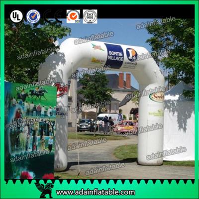 China White Inflatable Arch For Event Entrance Decoration for sale