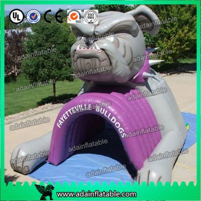 China Inflatable Bulldog Animal Event Advertising Inflatable Tunnel for sale