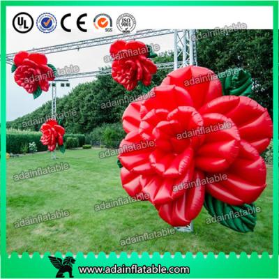 China Wedding Event Hanging Decoration Inflatable Rose Flower for sale