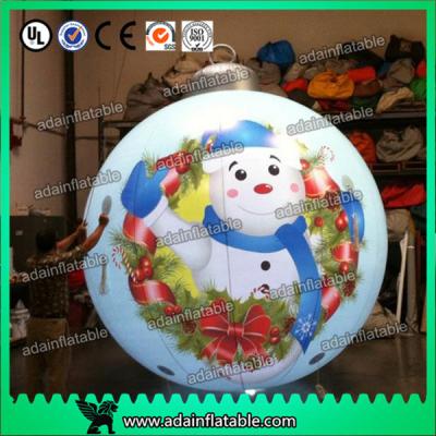 China 2016 Christmas Event Decoration,Christmas Inflatable Ball,Lighting Inflatable Balloon for sale