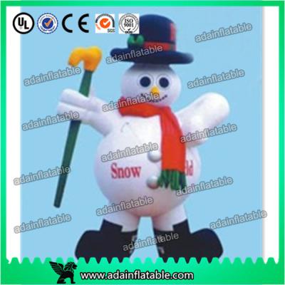 China Cute 3m Inflatable Snowman For Christmas Decoration,Event Inflatable Snow Man for sale