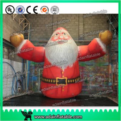 China 7m Tall Christmas Event Advertising Santa Inflatable Claus Cartoon Customized for sale