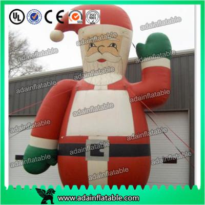 China Christmas Advertising Inflatable Cartoon,Event Inflatable Santa Claus Mascot for sale