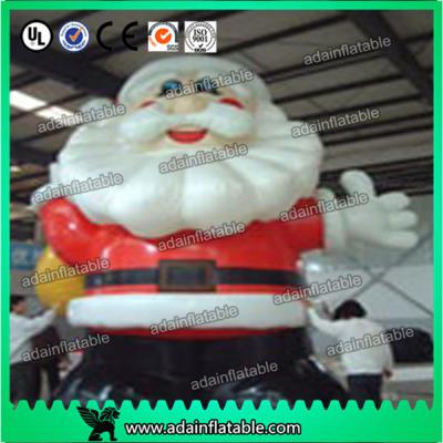 China Giant Advertising Inflatable Santa,Christmas Giant Santa Claus For Event for sale