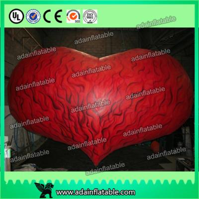 China Giant Inflatable Red Heart For Advertising/Promotion/Club/Stage Decoration for sale