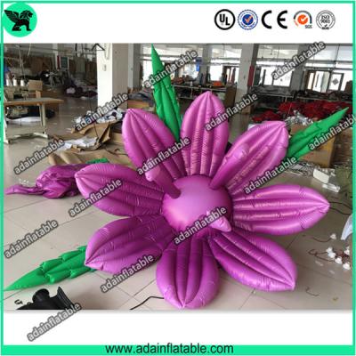 China Club Event Decoration Inflatable,Club Party Decoration, Inflatable Purple Flower for sale