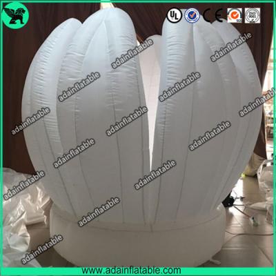China Wedding Event Decoration Inflatable Lotus Flower, Giant White Inflatable Flower for sale