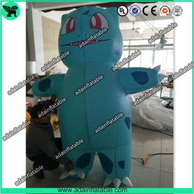 China Event Moving Inflatable Cat Costume Walking Inflatable Devcat Mascot for sale