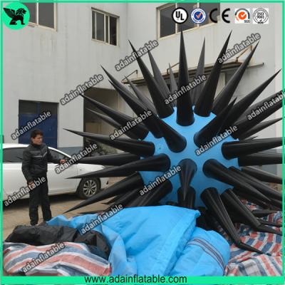 China 2m Beautiful Led Inflatable Star Oxford Cloth Lucky Star For Stage Lighting for sale