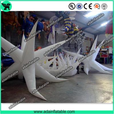 China Pure White Inflatable Giant Star For Outdoor Event for sale