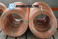 China 4.76×0.5mm ASTM A254 DC 04 Copper Coated Carbon Steel Bundy Tube for Automotive and Refrigeration for sale