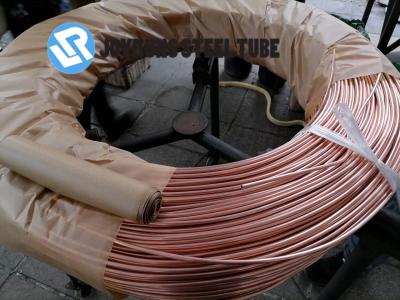 China Electro Welded Copper Coil Tube Single Wall Galvanized Seamless Steel Pipe 4.76mm OD x 0.6mm WT for sale