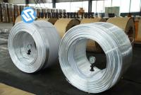 China B241 Aluminum Pipe Coil 1060 ASTM B491 Tube for Evaporator 7.94mm x 0.8mm Wall Thickness for sale