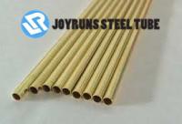 China ASME SB111 ASTM B111 C68700 CuZn20Al2As HAL77-2 Seamless Copper Pipe with 60 ksi Tensile Strength and 55% Elongation for sale