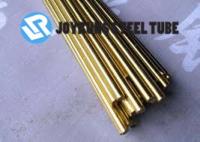 China 25x1mm JIS H3300 C4430T Seamless Copper Tube with 314 MPa Tensile Strength and 0.010-0.045mm Grain Size for sale
